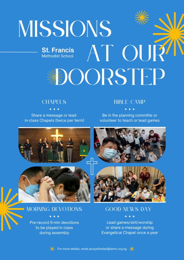 Missions Ministry - Sengkang Methodist Church